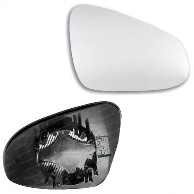 RHS Right side for Toyota Yaris 2012-2020 heated wing door mirror glass ...