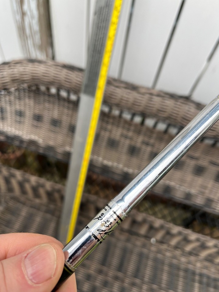 wilson 8802 putter head speed label leather grip | eBay