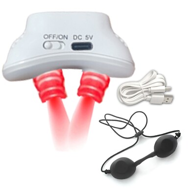 Red Nose Light, Red Light Therapy LED Nasal Therapy Device Stuffy Nose ...