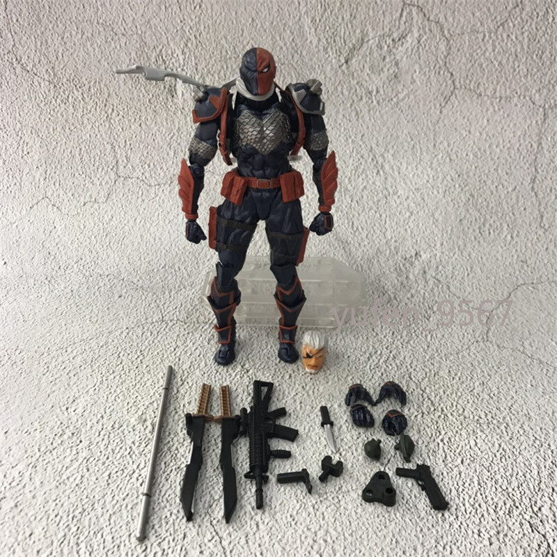 Amazing Yamaguchi Revoltech No.011 Deathstroke PVC Action Figure ...