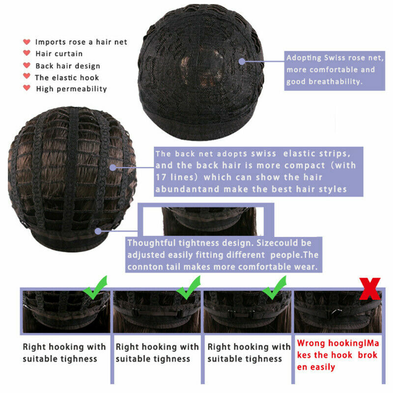 150cm / About 60 inch Wig/ Multi-Color/ Wig /Sexy Wig/Long Straight ...