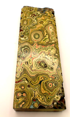 Vintage Fordite Detroit Agate Slab 310g No Provenance Lapidary Layered ...