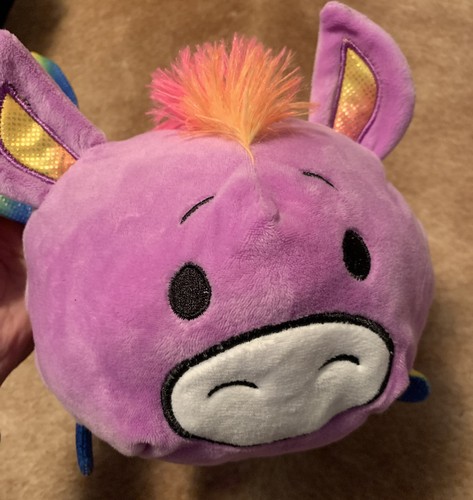 Bun Bun Plush Purple Flying Pig 11" Medium Rainbow Wings | eBay