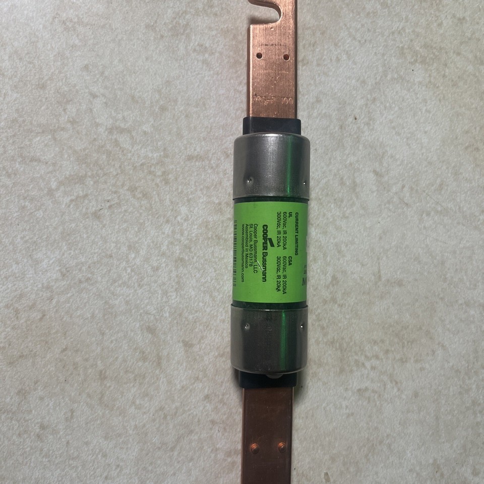 Bussmann FRS-R-100 100 Amp Dual Element Time-Delay Current Limiting RK5 ...