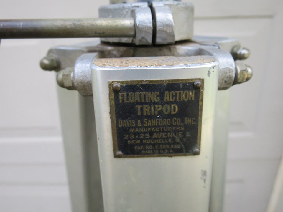 Vintage Davis & Sanford Professional Industrial Rolling Floating Action ...