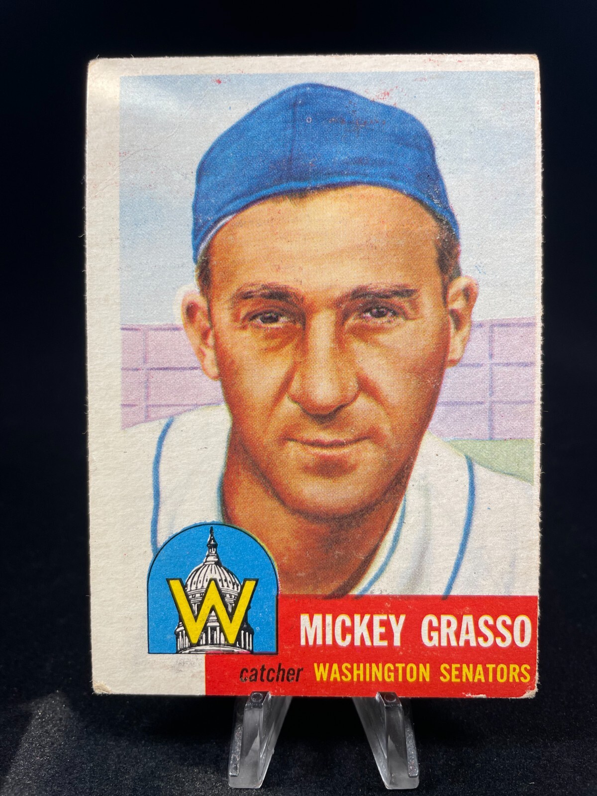 1953 Topps Baseball Mickey Grasso #148 Washington Senators | eBay