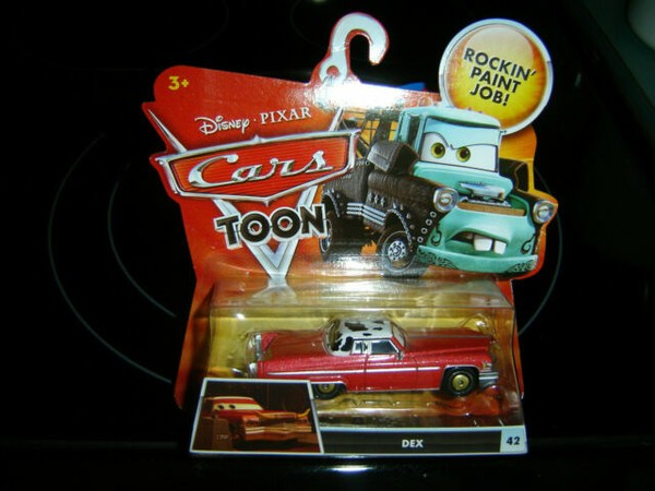 Disney Pixar Cars Toon #42 DEX Mattel 2010 Heavy Metal Mater for sale ...