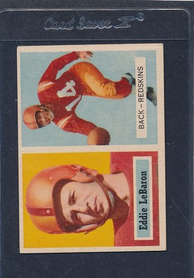 1957 Topps #001 Eddie LeBaron Redskins VG/EX 57T1-120515-2 | eBay