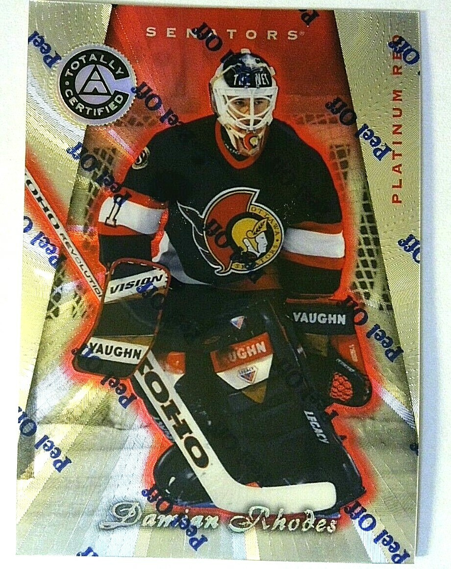 1997-98 Pinnacle Totally Certified - Platinum Red #20 Damian Rhodes ...