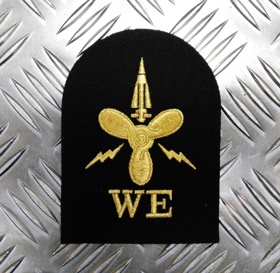Royal Navy Embroidered Assorted Branch Qualification RN Badge / Patch ...