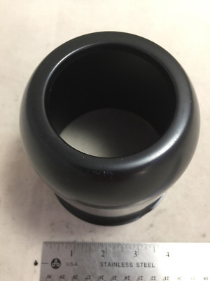 Level 8 Motorsports Wheels Hub Cover Black Large Open Center Cap 5/6 ...