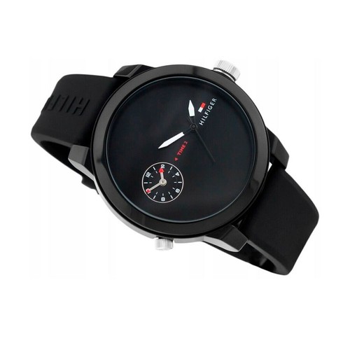 Montre pour homme Tommy Hilfiger 1791326 bracelet en silicone à quartz ...