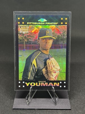 Shane Youman 2007 Topps Chrome REFRACTOR #305 Rookie RC Pittsburgh ...