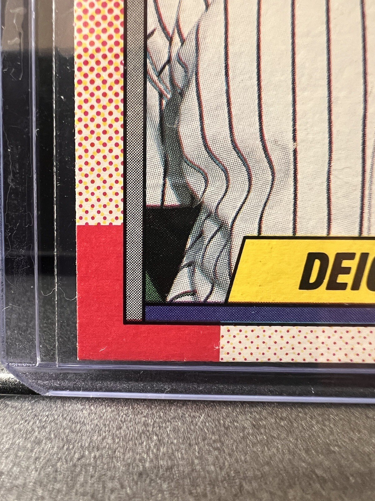 1990 Topps Mint 61 Deion Sanders Yankees Very Rare Red Lines In 1990-topps-mint-61-deion-sanders-yankees-very-rare-red-lines-in