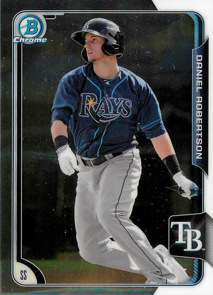 DANIEL ROBERSON 2015 Bowman Chrome ROOKIE RC #BCP248 Rays | eBay