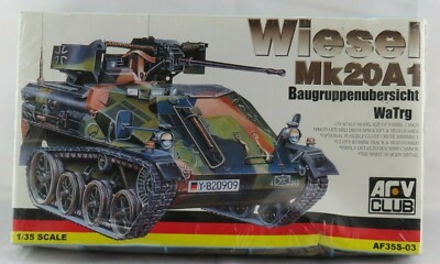 AFV Club German Wiesel Mk20A1 Armored Weapons Carrier AF35S-03 1/35 NIB ...