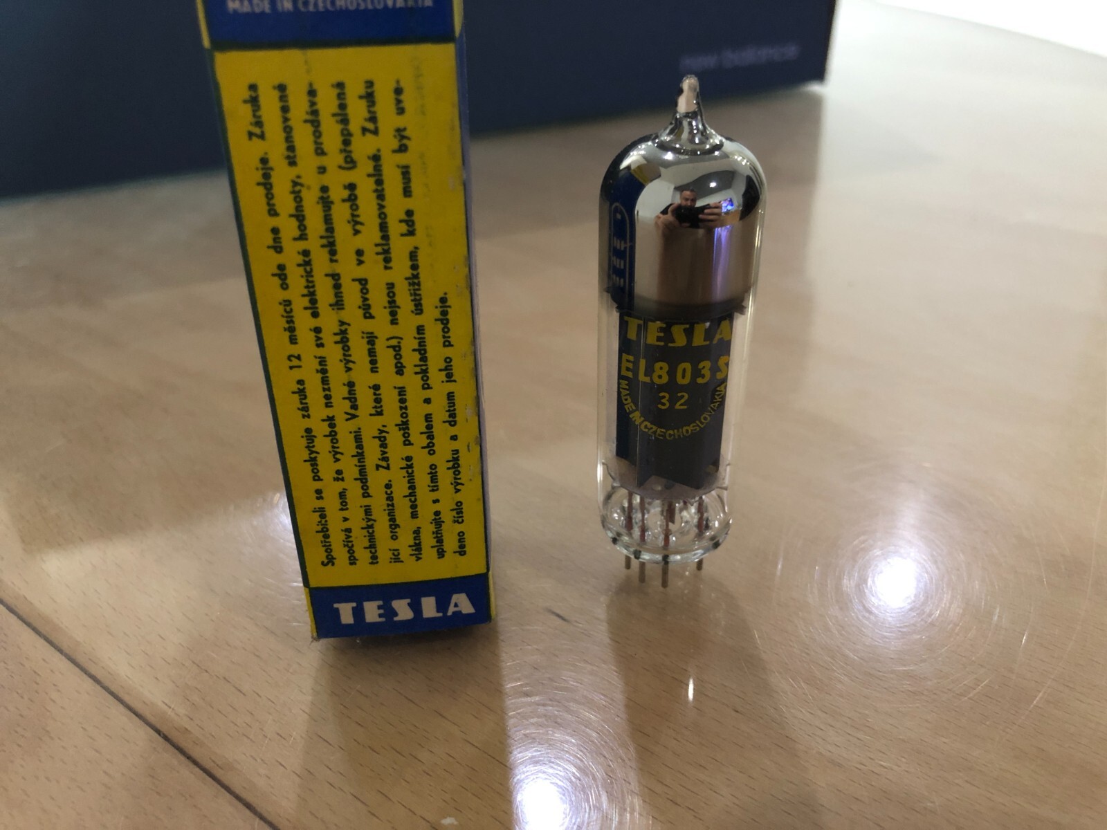 EL803S TESLA VACUUM PENTODE POWER/OUTPUT TUBE = EL83 6CK6 | eBay