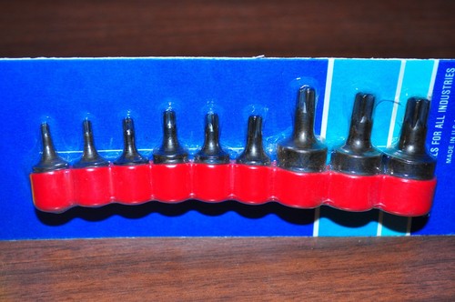 Torx Driver Set 9 Pc T10, T15, T20, T25, T27, T30, T40, T45, T50 in ...