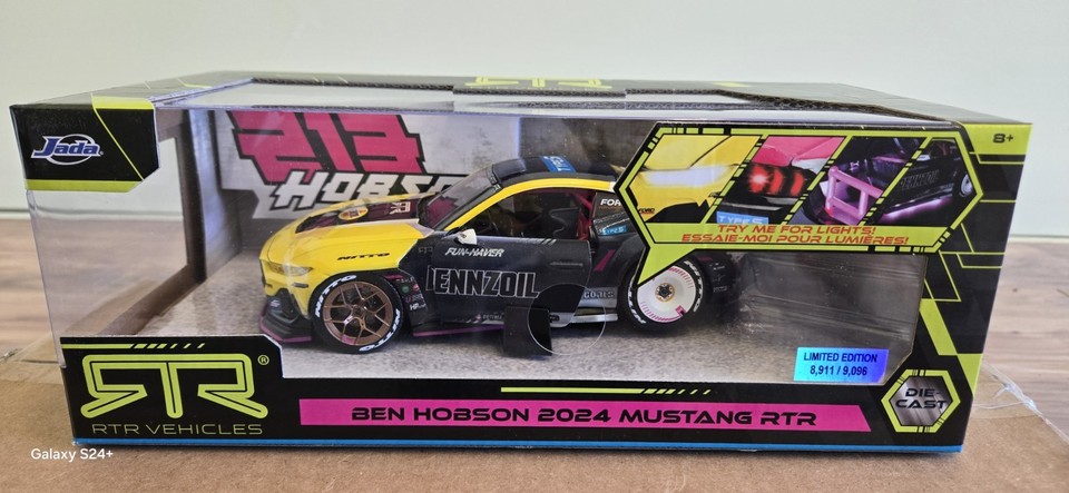 Jada Toys Ben Hobson 2024 Ford Mustang RTR, 1:24 LIMITED EDITION | eBay