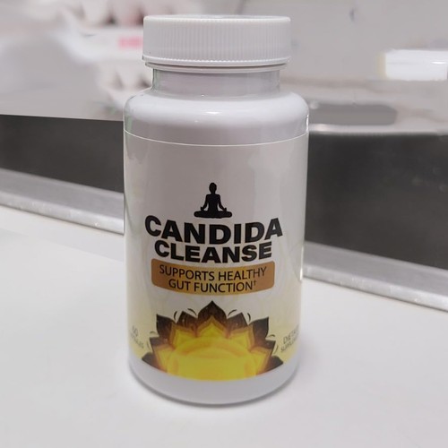 2 Pack Candida Cleanse 120 Capsules - Gut & Colon Support, Natural ...