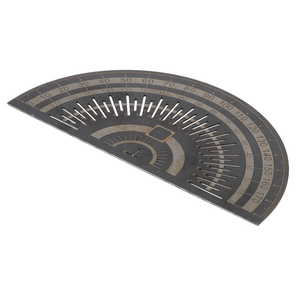 Stainless Steel 180 Degree Protractor for Architecture and Angle ...