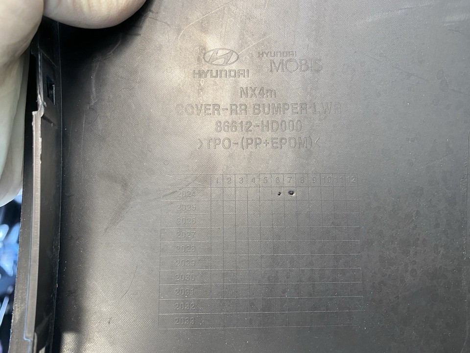 OEM 2025-2026 Hyundai Tucson Rear Bumper Genuine 86612-HD000 | eBay
