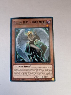 Destiny HERO - Dark Angel LEHD-ENA09 Legendary Hero Decks 1st Edition ...