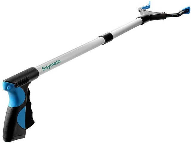 Industrial Heavy Duty Pick up Tool Reacher GRABBER Trash Rotating Head ...