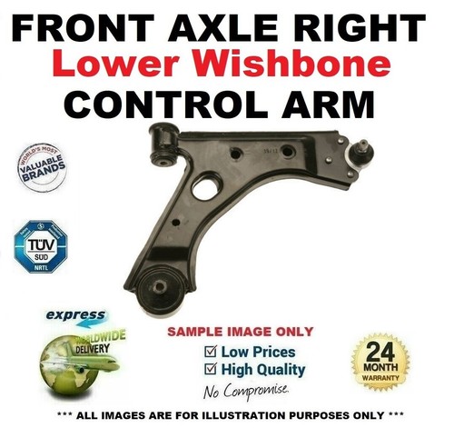 Front Axle Right Lower CONTROL ARM for OPEL CORSA D Van 1.0 2010-2014 ...