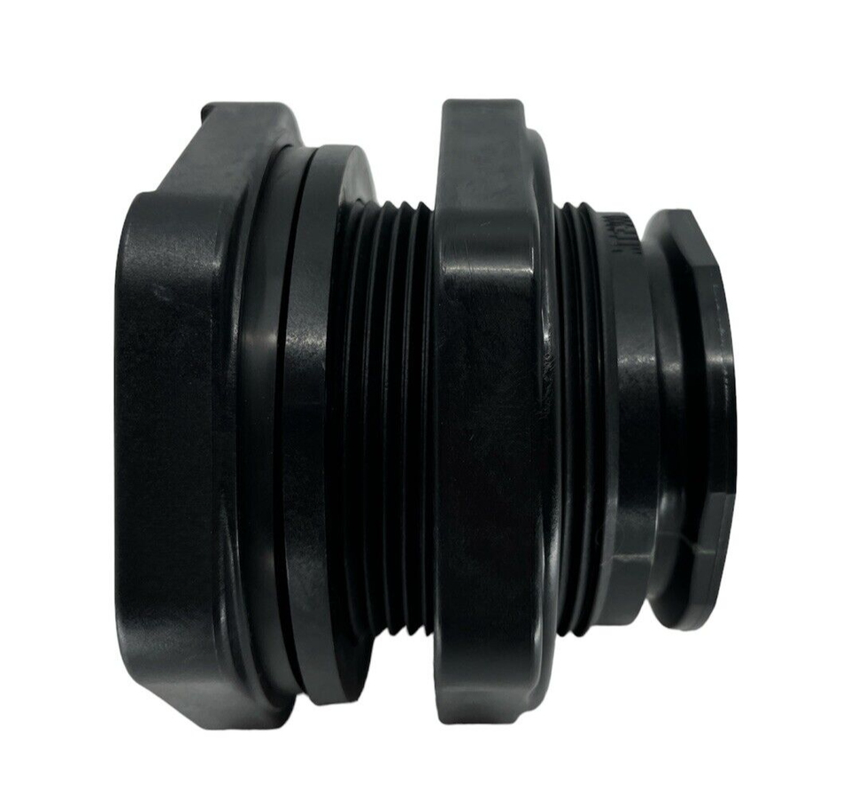 TerreMax Manifold Bulkhead Poly Fitting 3" FP Flange X 3" Female NPT ...
