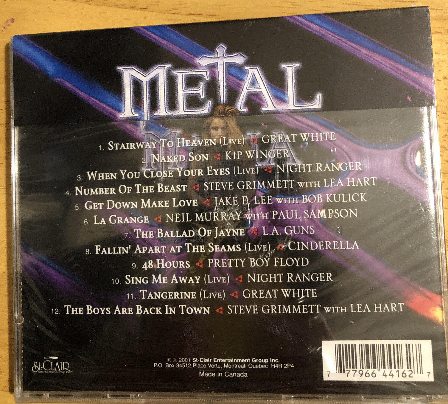 Metal Thunder: Metal Mania by Various Artists (CD, Apr-2007, St. Clair ...