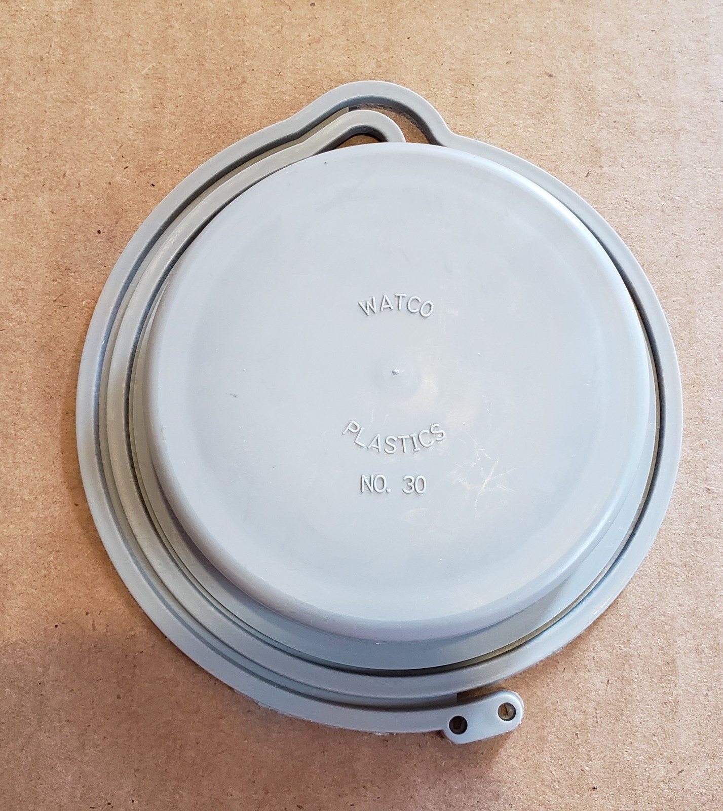 WATCO PLASTICS Plastic Sewer Drain Cap Grey No. 30 Screw On Plug RV ...