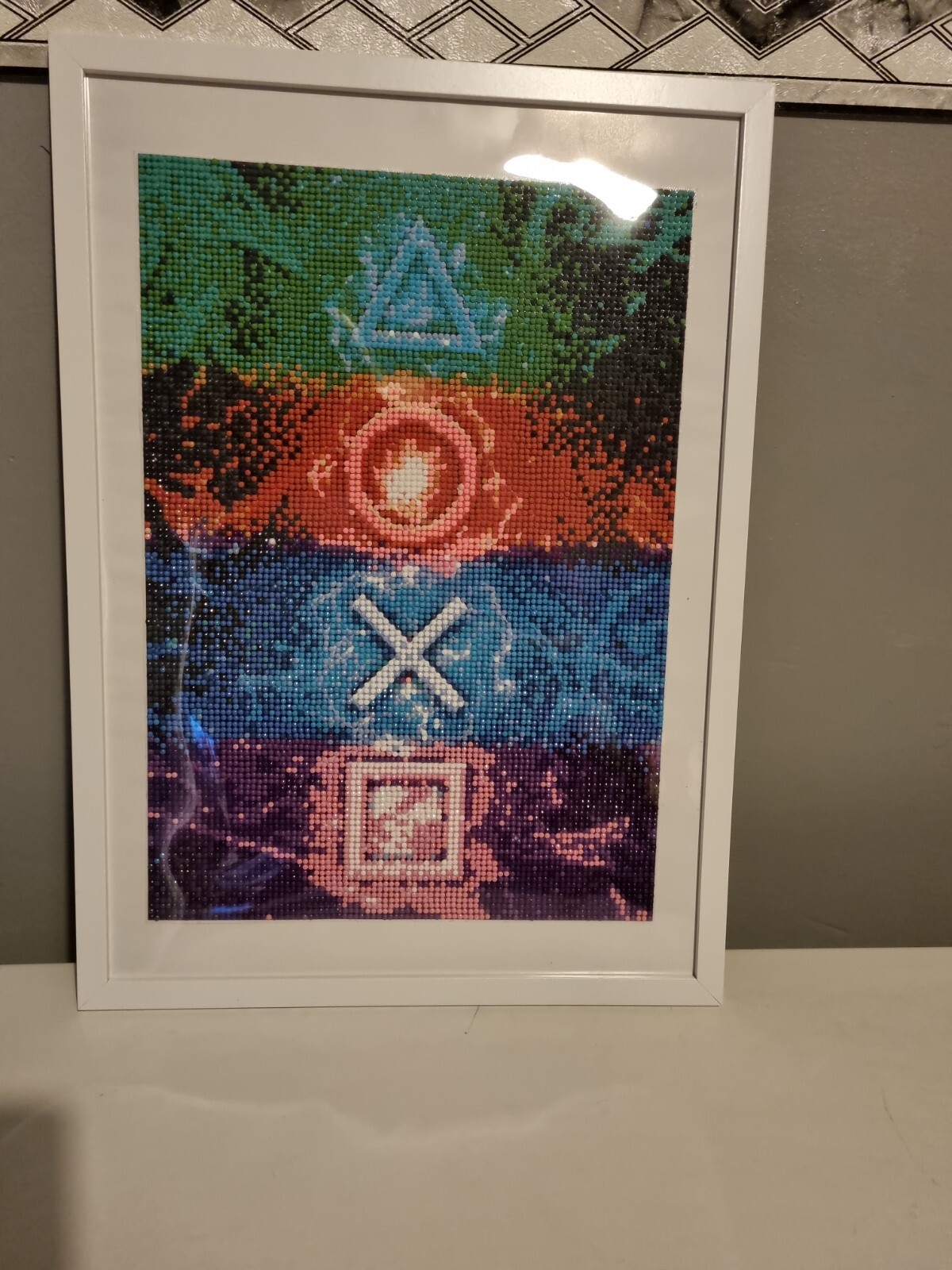 3d video game themed Diamond Painting, Complete And Framed | eBay UK