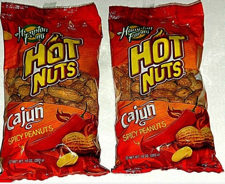 (4-Pck.) Hampton Farms Hot Cajun Spicy Peanuts in Shell 10oz. Each | eBay