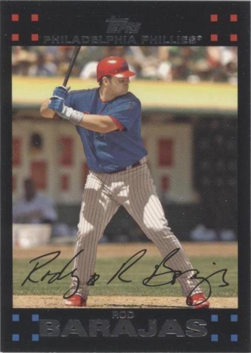 2007 Topps - Rod Barajas #193 Red Back for sale online | eBay