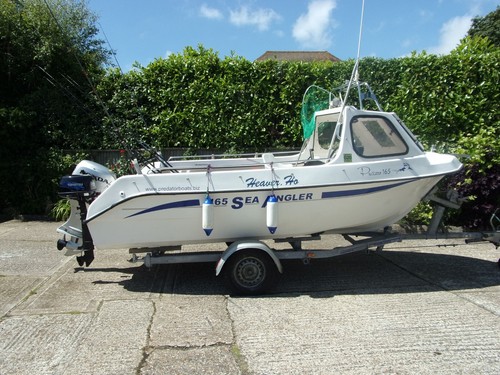 Fishing Boat, predator 165 sea Angler | eBay UK
