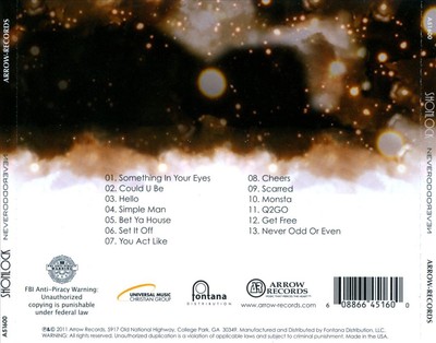 SHONLOCK NEVER ODD OR EVEN NEW CD | eBay