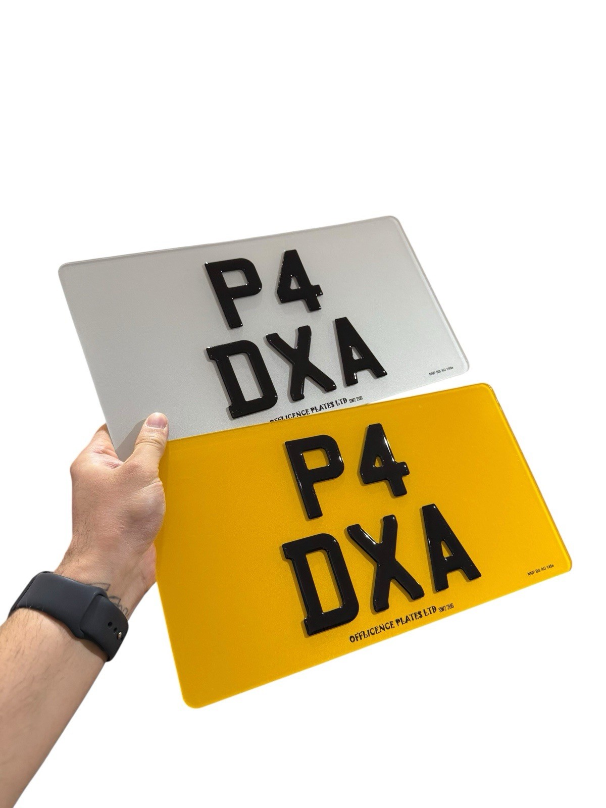 13x7 Japanese JDM Import Number Plates 2D/ 3D Gel / 4D Road Legal ...
