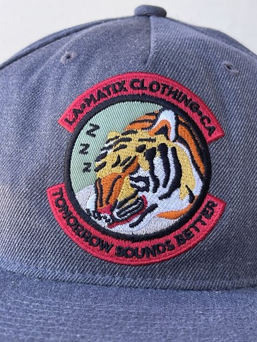 LA Matix HAT wool blend MILITARY spoof patch SLEEPING TIGER rare model ...