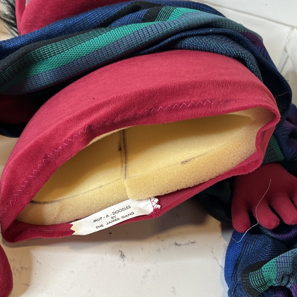 Hand Puppets Muppet Style Mup-A-Doodles by James Gang Vtg Lot of 5 ...