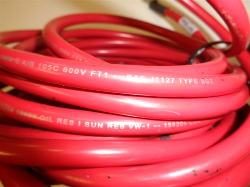 6 AWG GAUGE ELECTRICAL WIRE 1283 / 1232 600V TEW 29' FEET RED MARINE BOAT | eBay