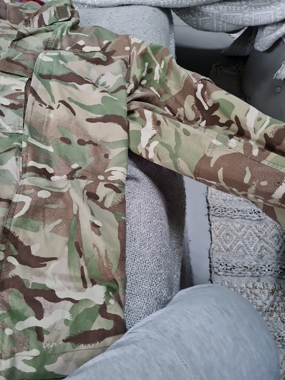 British Military MTP Warm Weather Combat Jacket RAF REGIMENT size 170/ ...