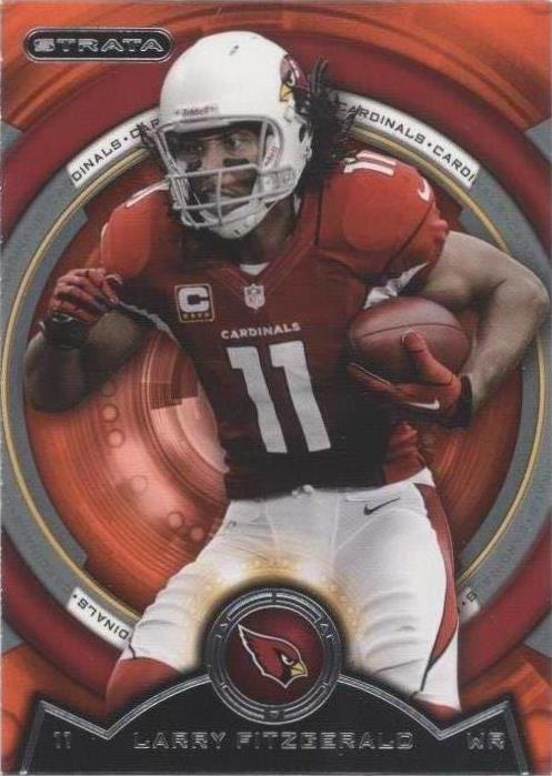 2013 Topps Strata - Larry Fitzgerald #44 Topaz Orange for sale online ...