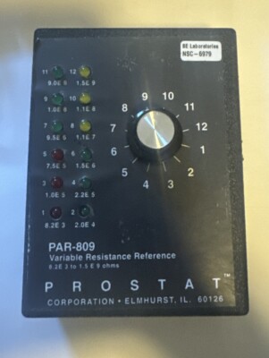 PROSTAT PAR-809 VARIABLE RESISTANCE REFERENCE | eBay