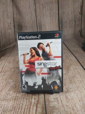 SingStar Rocks (Sony PlayStation 2, 2006) 711719757122| eBay