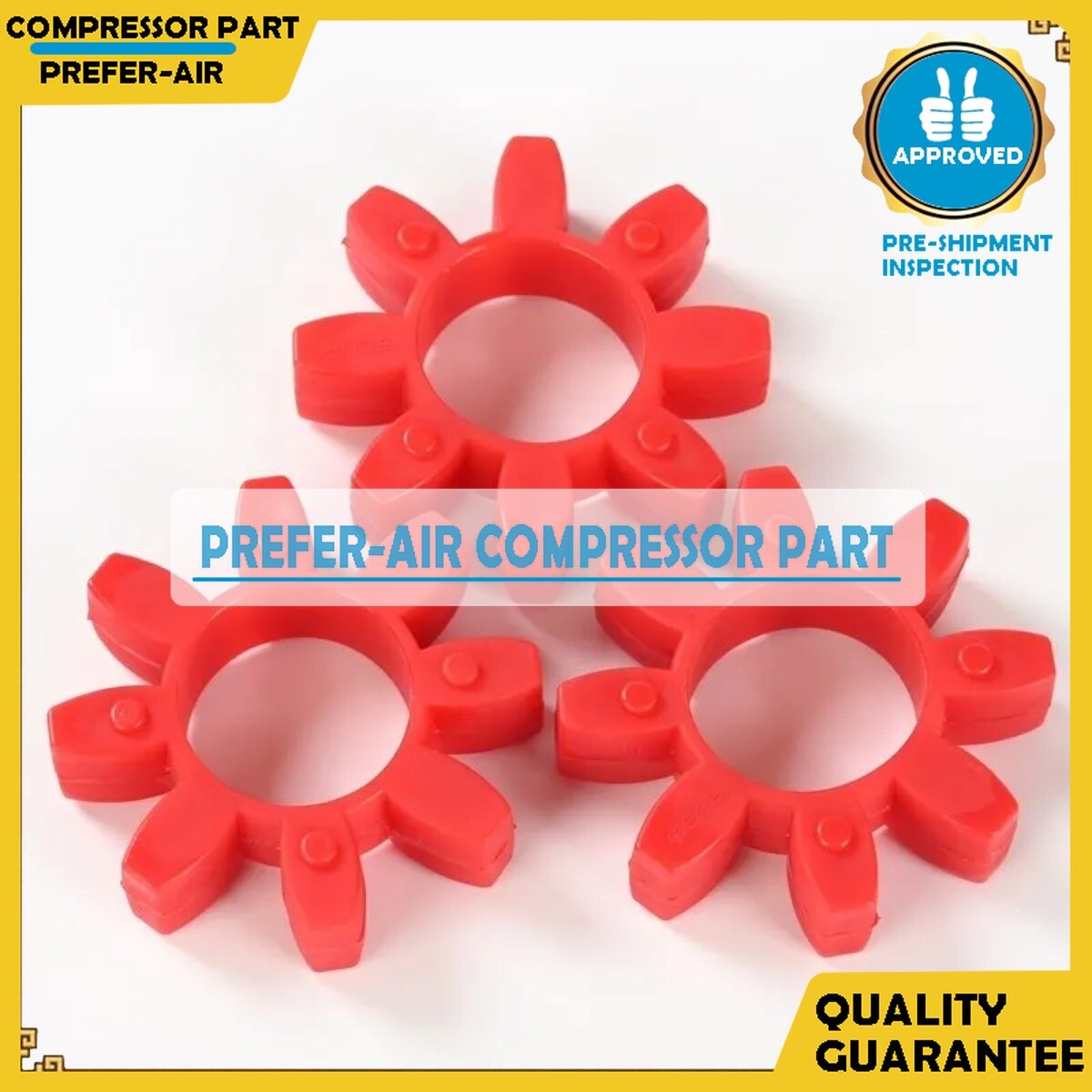 Rubber Coupling Insert Fit for KTR ROTEX GS8 GS9 GS12 19 GS24 - GS48 ...