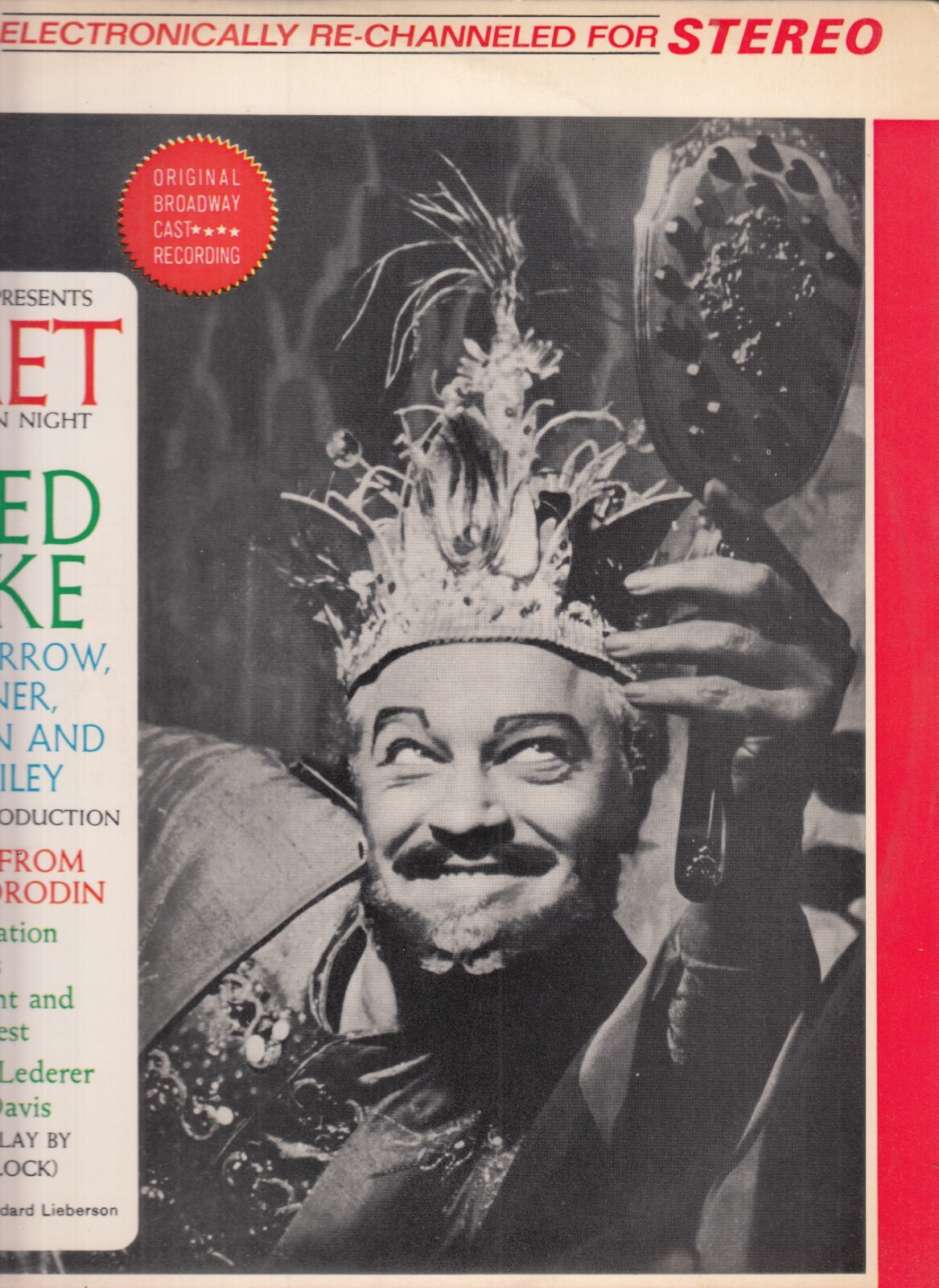 Rare-Kismet-1953-Alfred Drake-Orig Broadway Cast-584-Australia Made ...