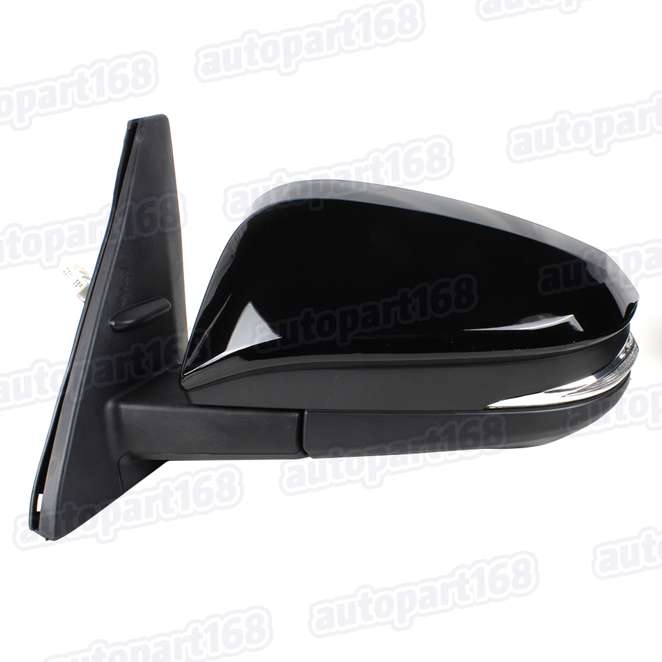 For 2014-2021 Toyota 4Runner Left Driver Side Mirror Black 9Pins Puddle ...