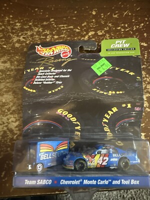 HOT WHEELS RACING PIT CREW 42 TEAM SABCO MONTE CARLO FROM 2000 | eBay