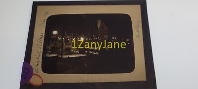 D73 Glass Magic Lantern Slide CHICAGO'S WORLD FAIR 1933-34 ENGLISH ...